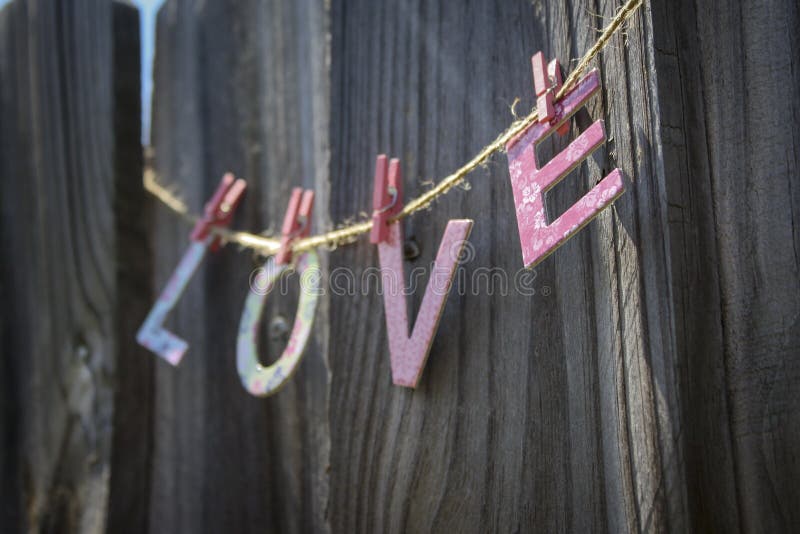 Love stock photo. Image of creative, hanging, clamp, romance - 40585318