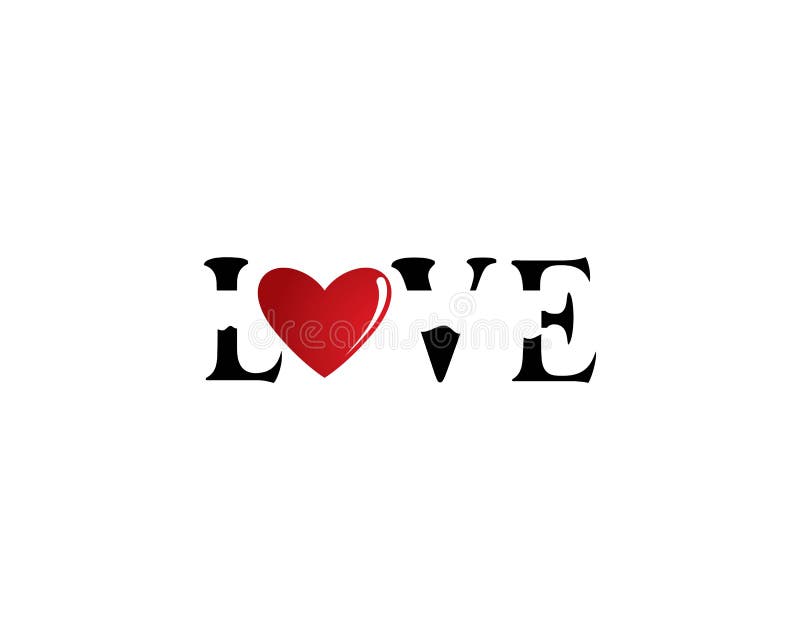 Love word vector stock vector. Illustration of icon - 173188229