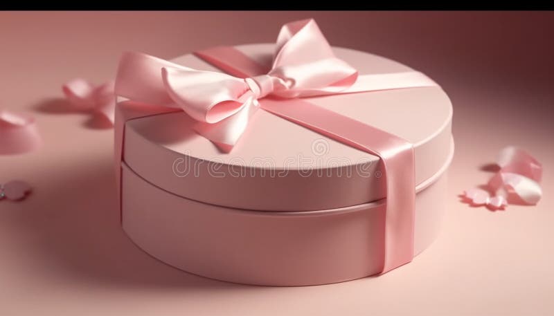 Love Wrapped in a Gift Box Package Generated by AI Stock Illustration ...