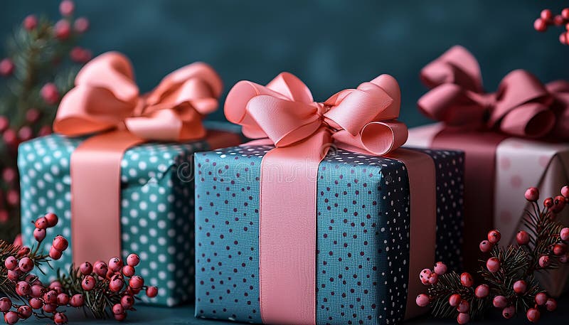 Love Wrapped in Shiny Box, Celebration of Birthday Generated by AI ...