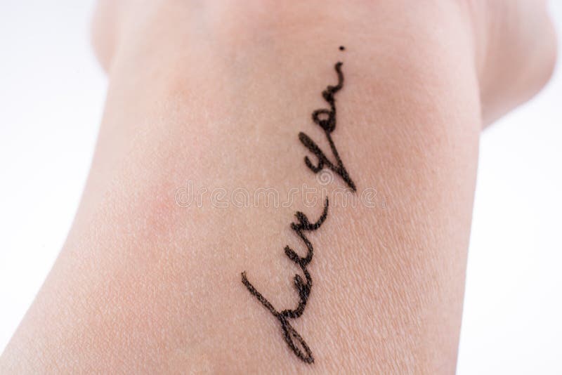 Love written on hand stock image. Image of idea, romance - 69550185