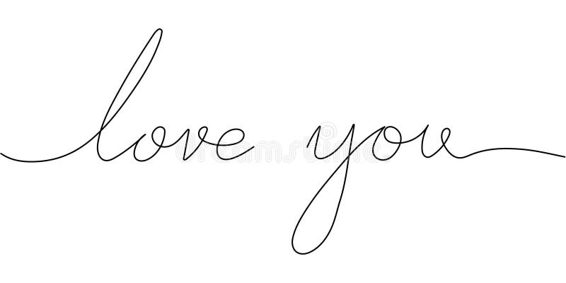 Love You Cursive Text Stock Illustrations – 1,204 Love You Cursive Text ...