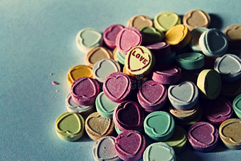 Lovehearts stock photo. Image of blue, green, sweet, love - 29407484