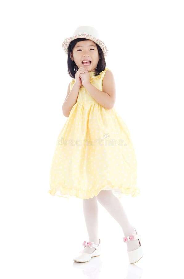 Lovely asian kid stock photo. Image of attractive, portrait - 43511530