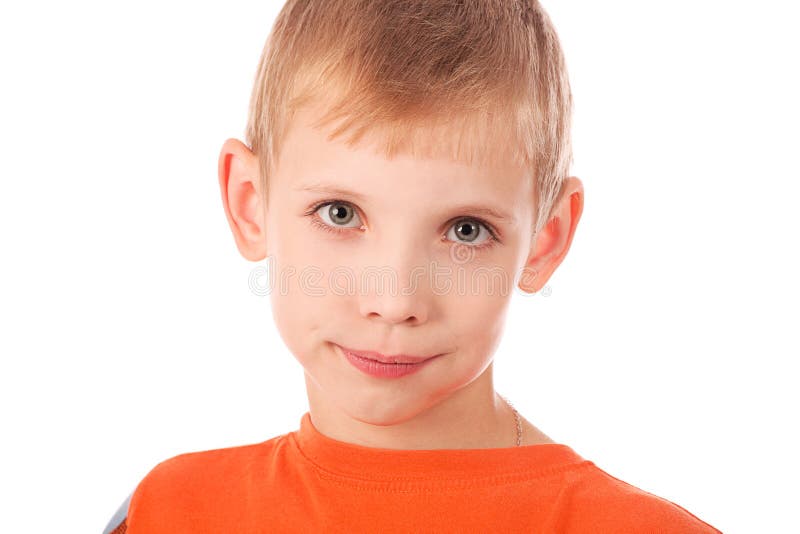 Lovely boy stock photo. Image of portrait, healthy, kindergarten - 12139972
