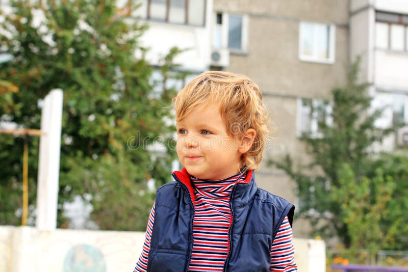 Lovely boy stock photo. Image of autumn, european, happy - 28001140