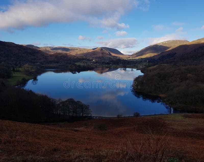 Rydal stock image. Image of water, lovely, grasmere - 129692017