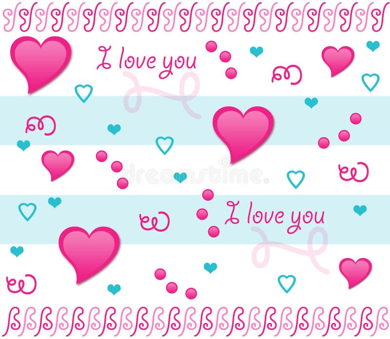 Lovely card design stock illustration. Illustration of text - 15357105