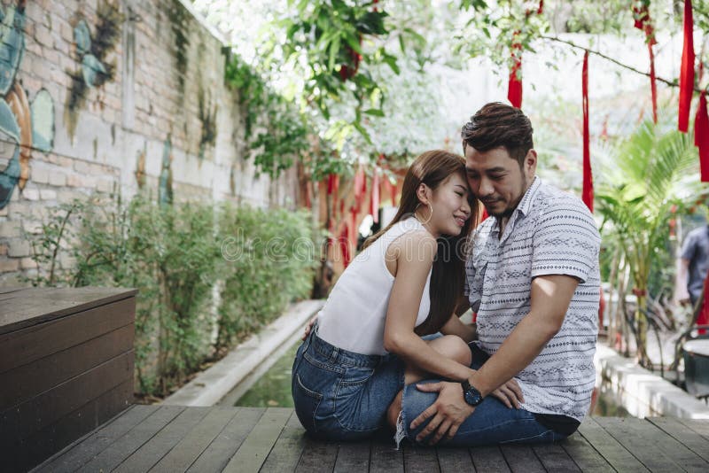 Lovely Couple Having a Good Time Together Stock Image - Image of ...