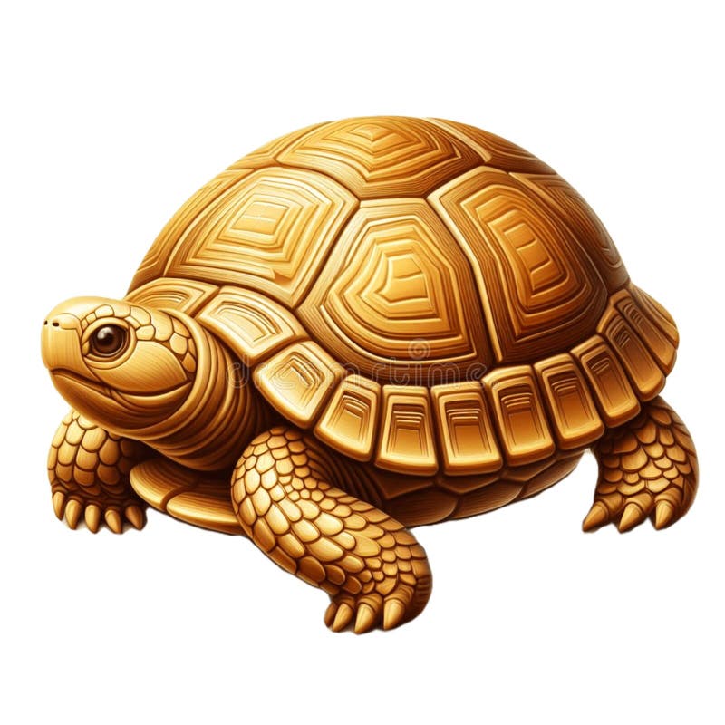 Lovely gold turtle stock illustration. Illustration of lovely - 297097292