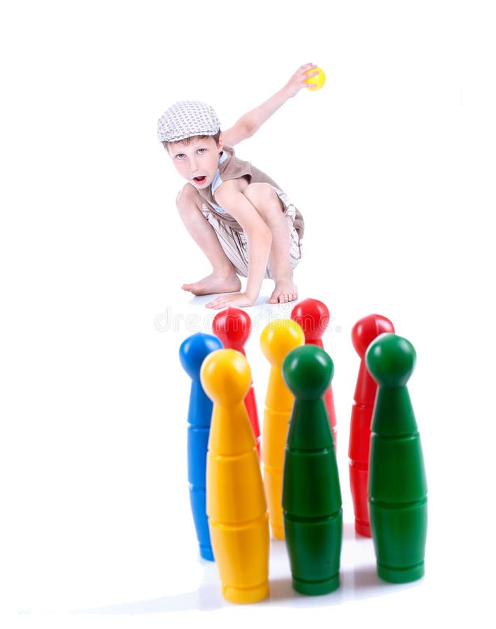 A Lovely Kids are Playing with Balls Stock Photo - Image of amusement ...