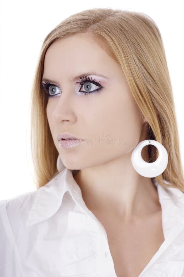 Feisty Young Woman stock photo. Image of fierce, powerful - 2238864