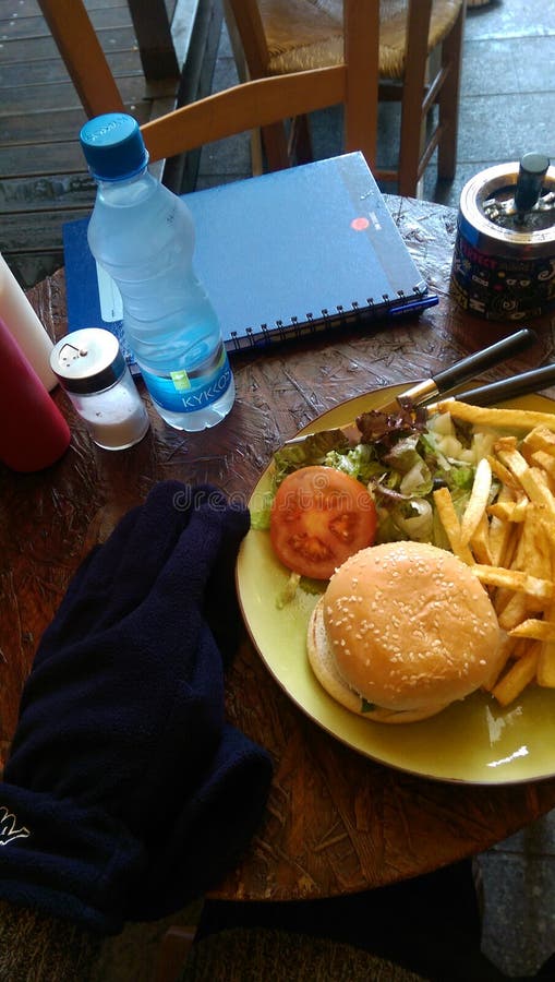 Lovely lunch after work editorial photo. Image of work - 74264111