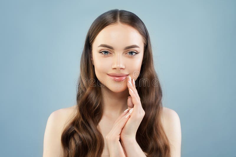 Lovely Model Wears Bra and Jacket Posing at Studio Stock Photo - Image ...