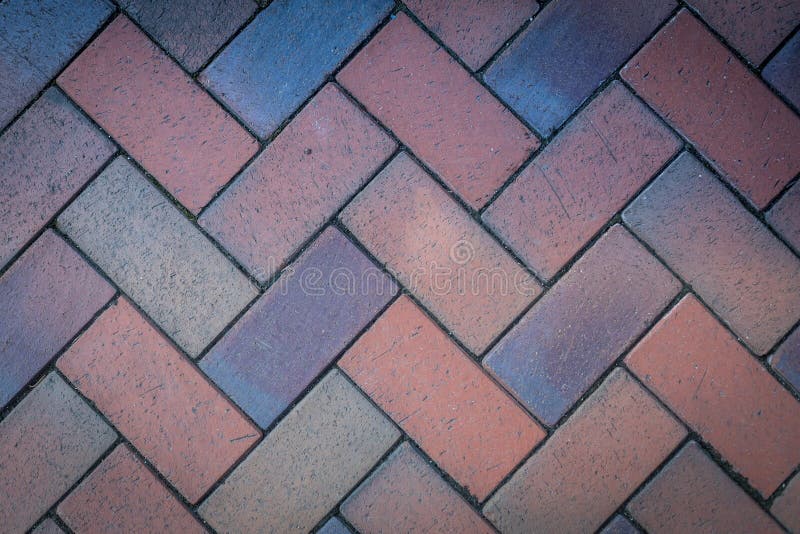 Lovely Multi-colored Paving Slab Background. View from Above ...