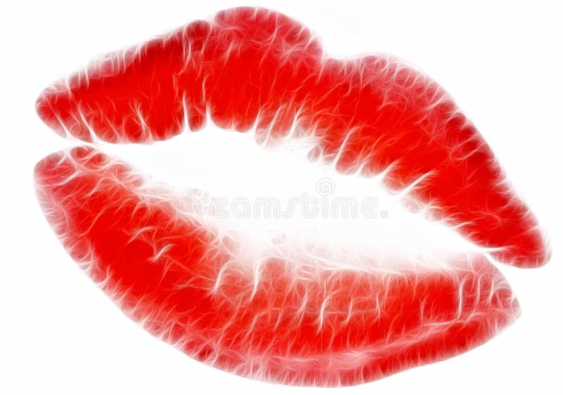 Red lips isolated in white stock photo. Image of white - 5918948