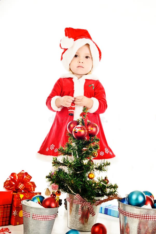 Lovely santa hepler stock photo. Image of gift, adorable - 32385660