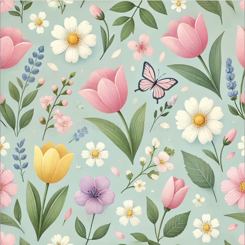 Pretty in Pink Design Print in Vector Stock Vector - Illustration of ...