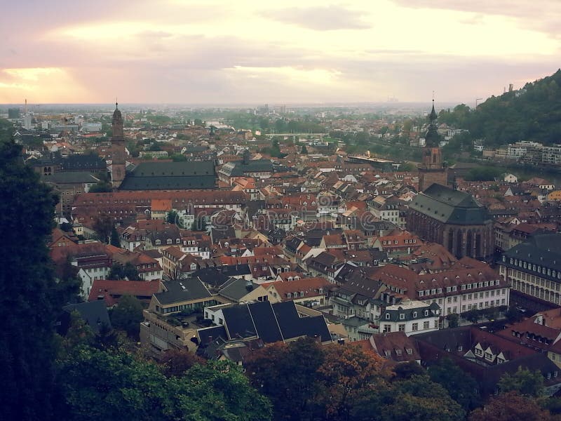 Lovely town stock image. Image of town, architecture - 105109303