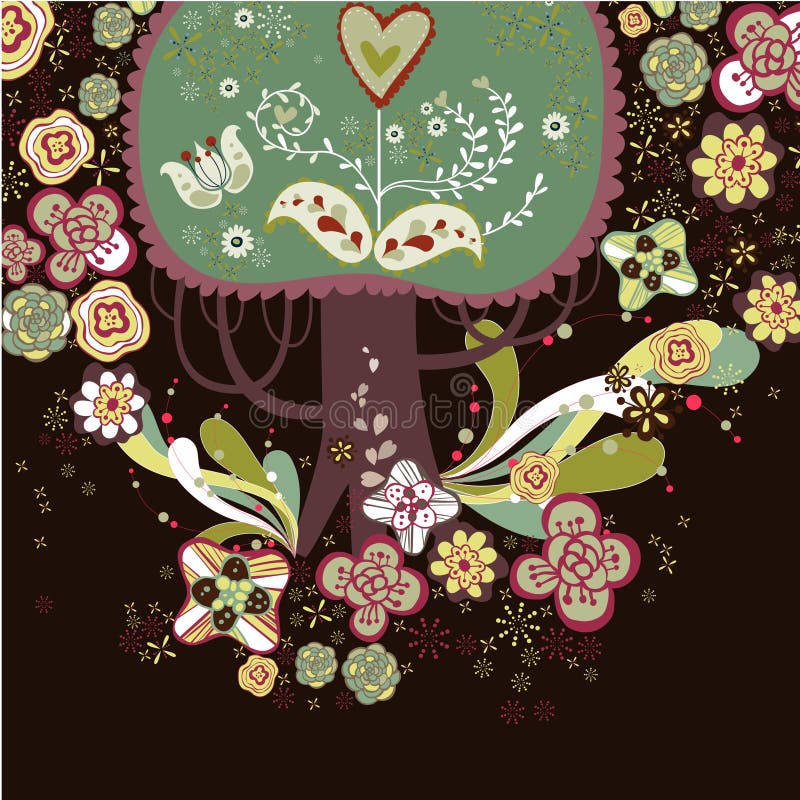 Lovely Tree Design - Free Photo from StockFreeImages