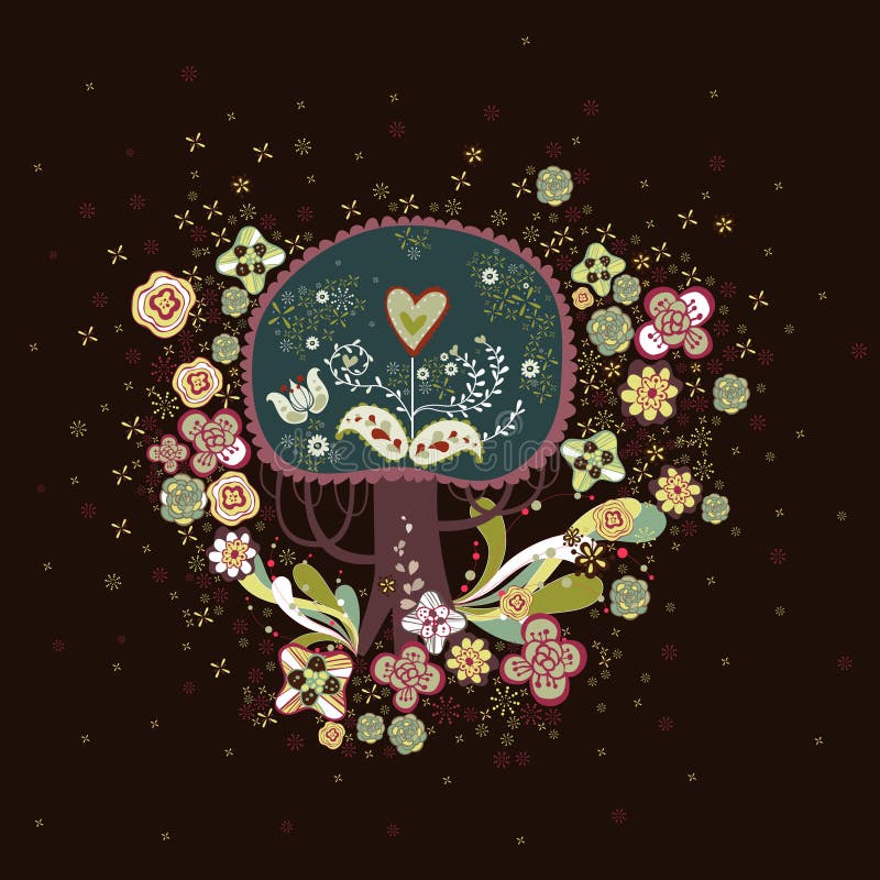 Lovely Tree Design Picture. Image: 9016389