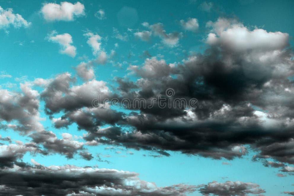 Nice Vivid Light Blue Light Clouds for Using in Design As Background ...