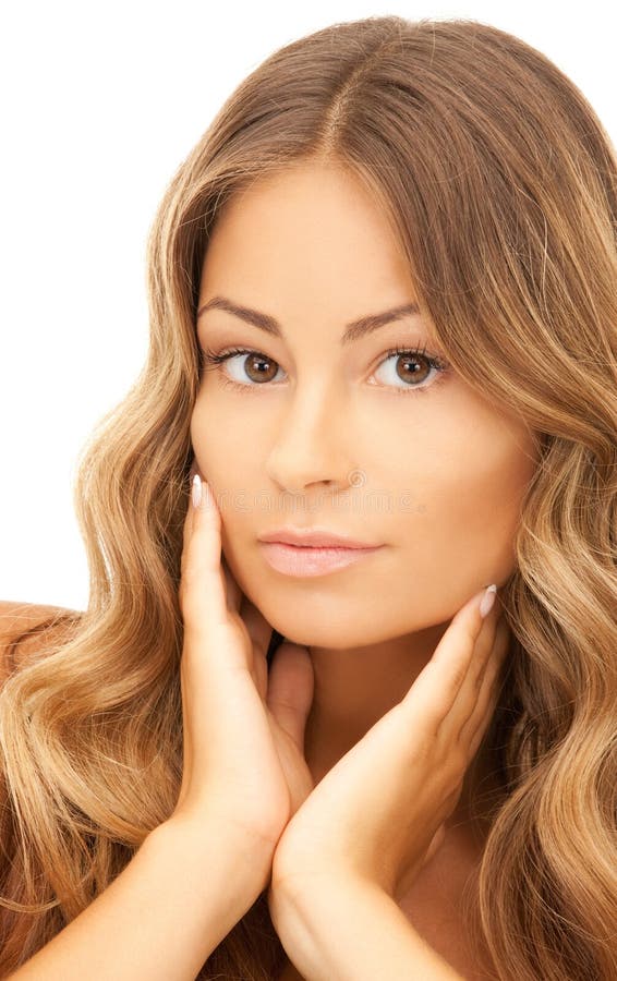 Lovely woman stock image. Image of closeup, attractive - 41267359