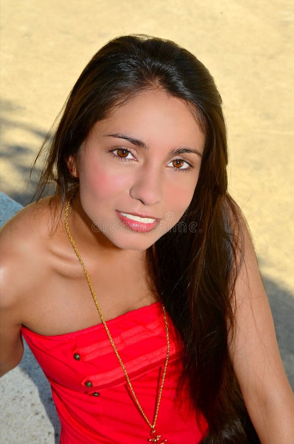 Lovely young girl stock image. Image of closeup, model - 20061101