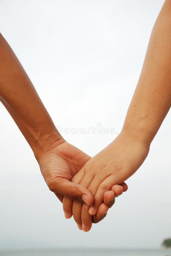 Hands of lovers stock image. Image of darling, green, connected - 4541289