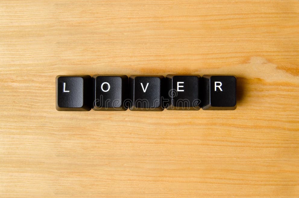 Lover word stock photo. Image of keyboard, alphabet, background - 98418942