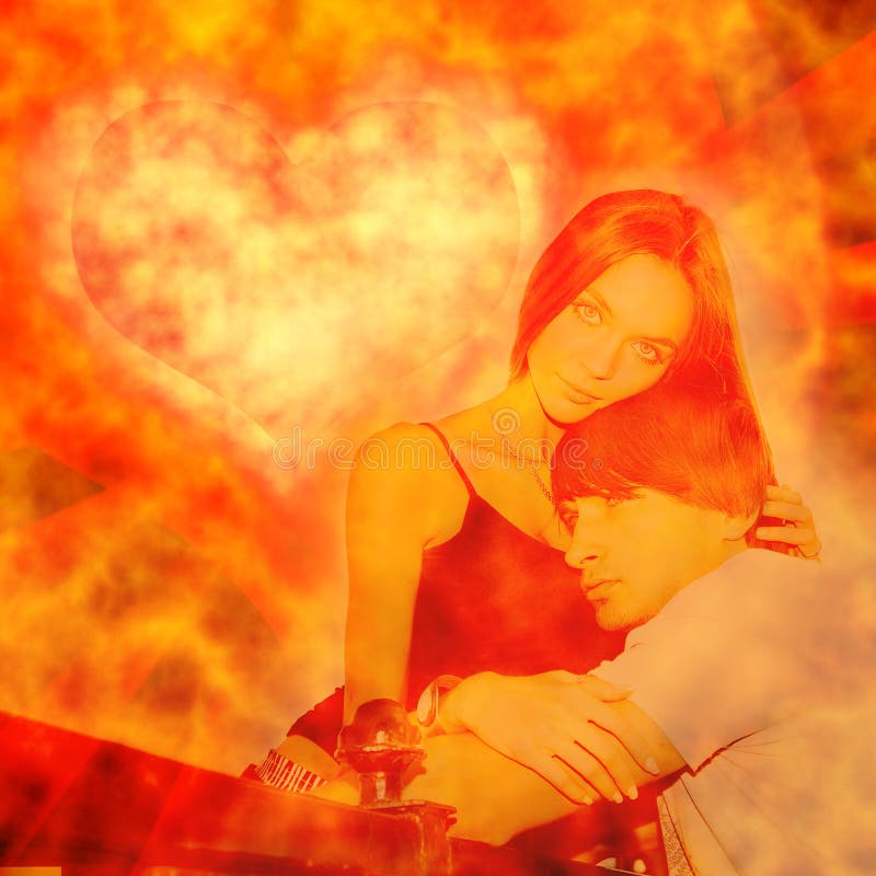 Lovers stock image. Image of girlfriend, heart, holiday - 17725817