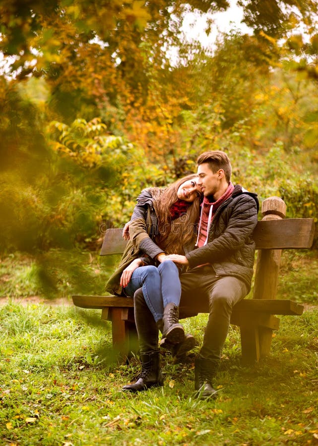 Lovers stock image. Image of green, forest, romantic - 34569067