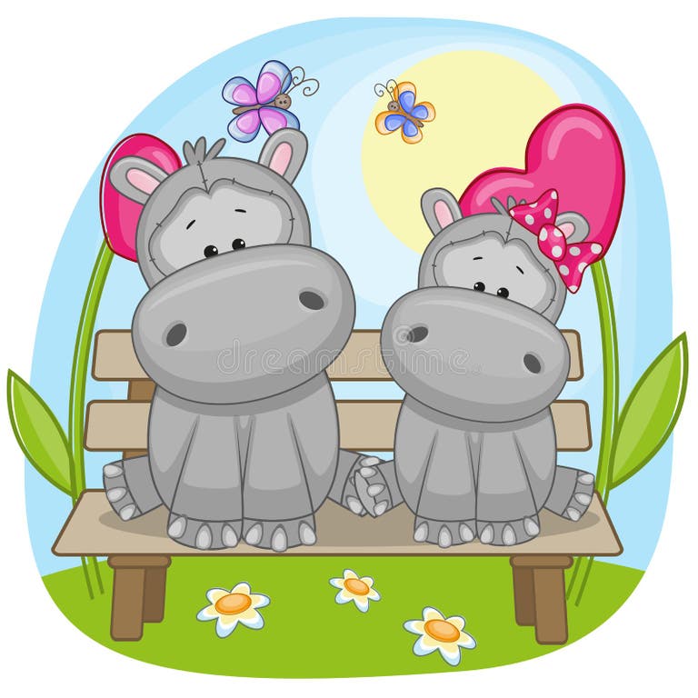 Two Hippos Stock Illustrations – 312 Two Hippos Stock Illustrations ...