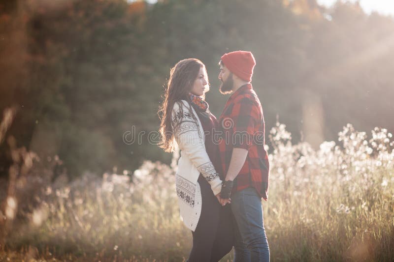 Lovers hugging in nature stock image. Image of male, feelings - 67355905