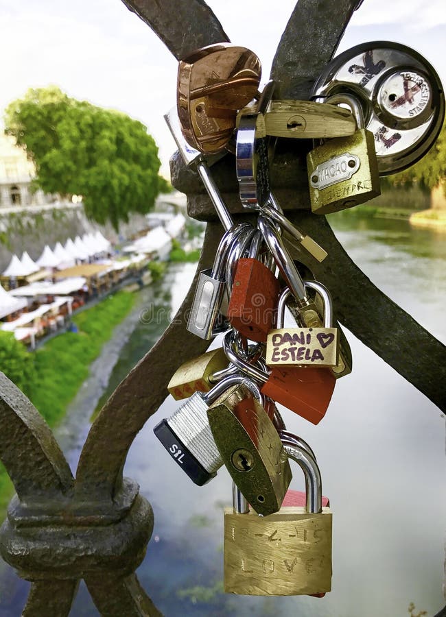 Lovers Padlocks editorial photo. Image of william, romance - 107605446