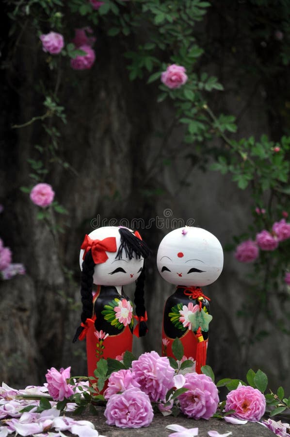 Lovers with rose stock photo. Image of dream, bouquet - 39018136