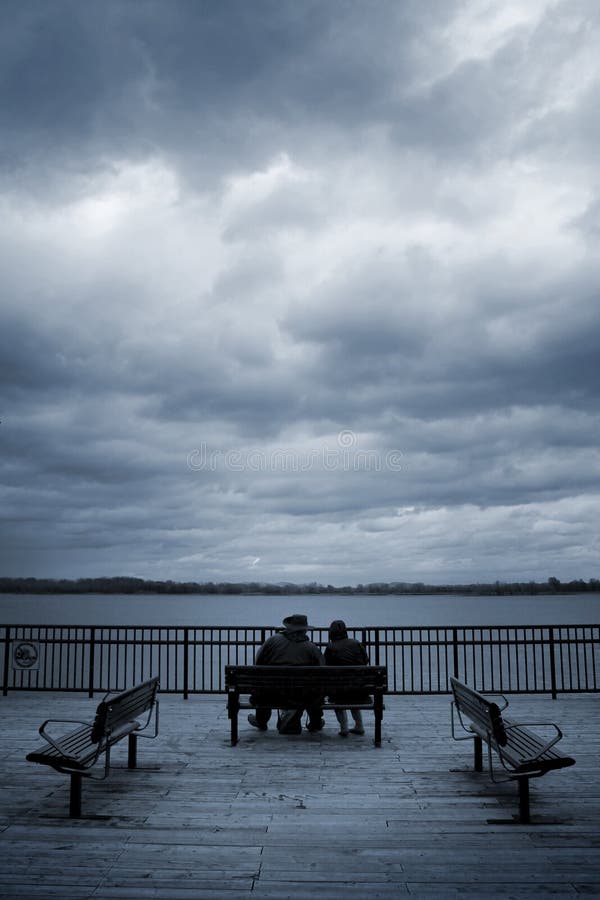 Lovers sit on a bench stock image. Image of tour, lovers - 27326443
