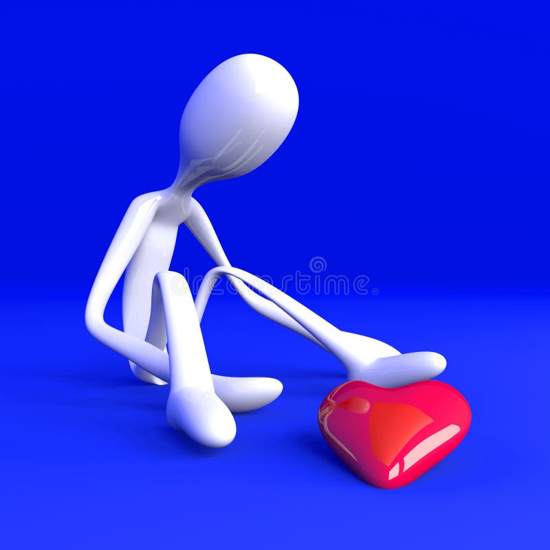 Lovesick stock illustration. Illustration of lovers, lovesick - 21883346