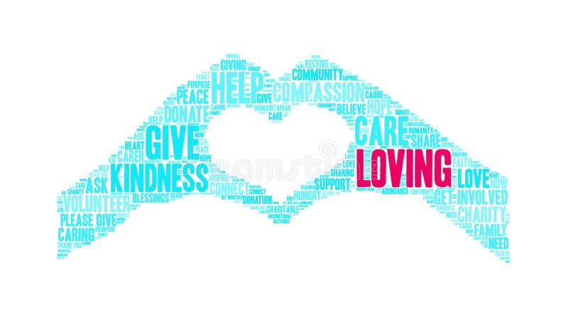 Loving Animated Word Cloud stock footage. Video of indifference - 163393102