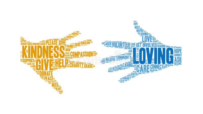 Loving Animated Word Cloud stock footage. Video of donate - 178951254