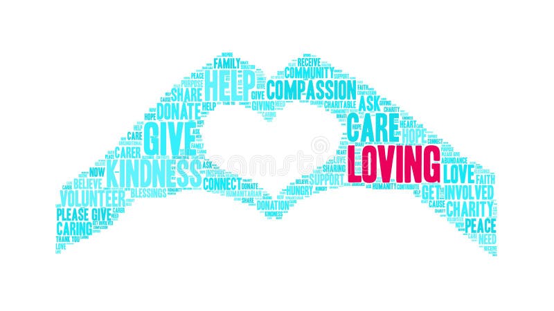 Loving Animated Word Cloud stock footage. Video of involved - 178948182