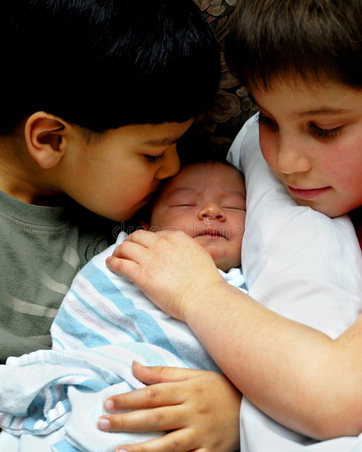 Loving on Baby stock image. Image of asleep, female, hold - 2769547