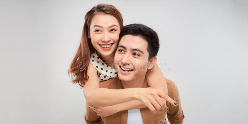 Loving Couple Beautiful Loving Couple Having Fun While Standing