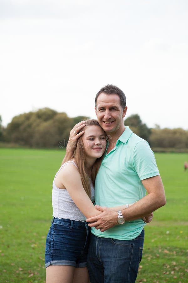 Loving Daughter and Father stock image. Image of loving - 45951699