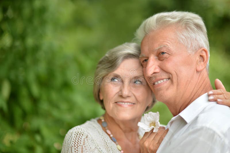 Loving elder couple stock photo. Image of elder, european - 38430862