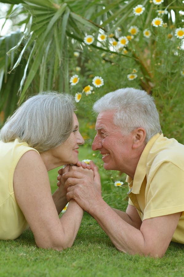 Loving elder couple stock image. Image of mature, happy - 40392493