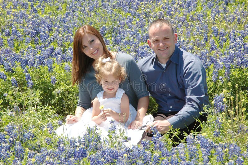 Loving Family stock photo. Image of hair, blue, colors - 2280878
