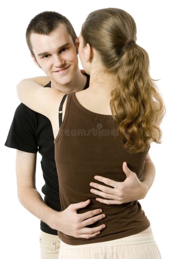 Loving Girlfriend stock photo. Image of love, happy, boyfriend - 2100972