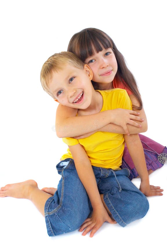 Loving siblings stock photo. Image of male, buddies, hugging - 3226004