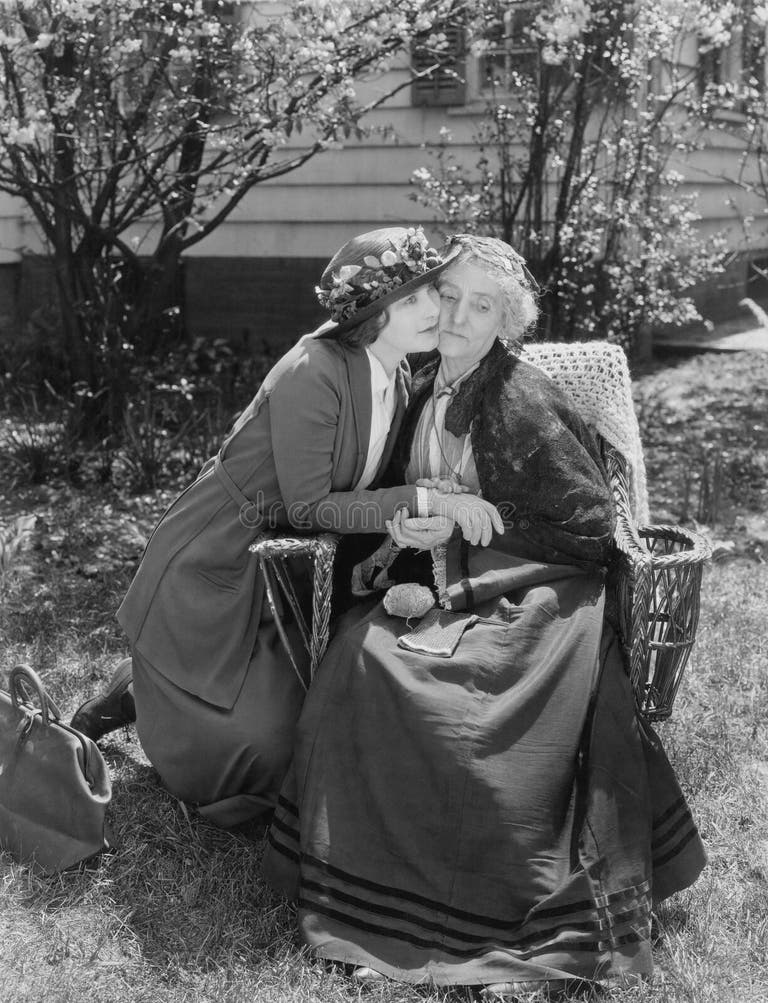 Senior Black Women Visits Old White Boss Stock Photos - Free & Royalty ...